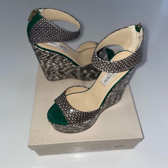 Jimmy Choo | Shoes | Jimmy Choo Wedge Platforms | Poshmark